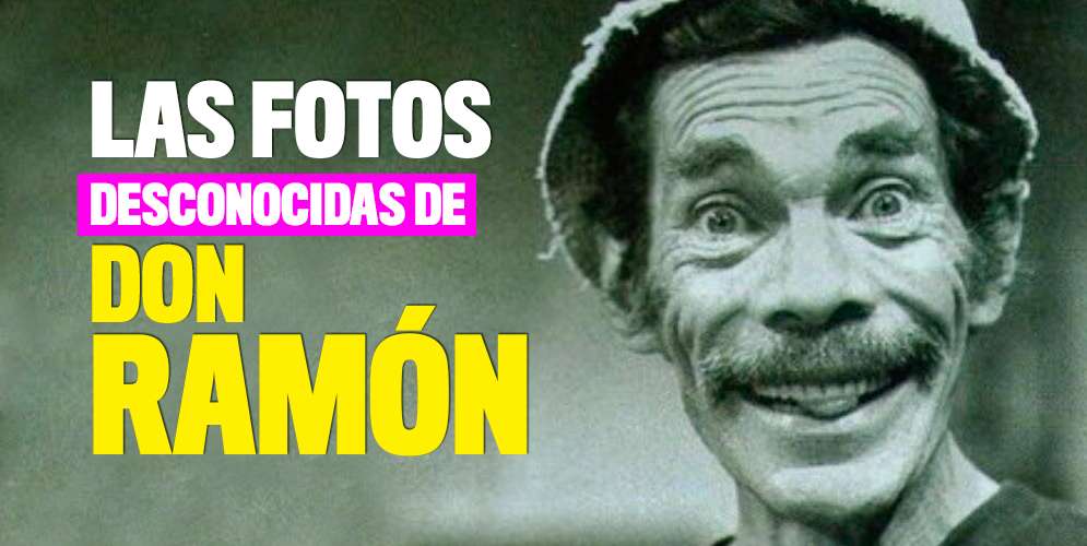 Las fotos inéditas de Don Ramón