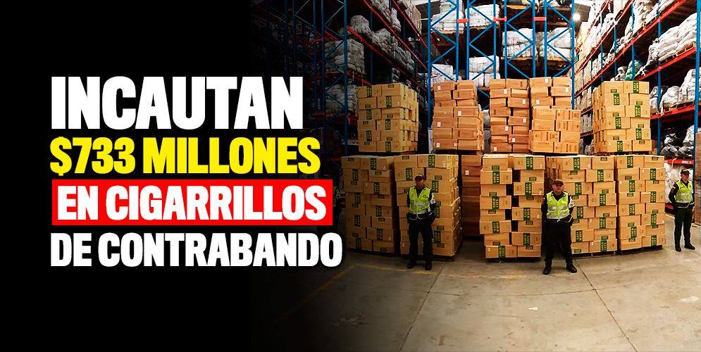 Incautación cigarrillos de contrabando en Candelaria