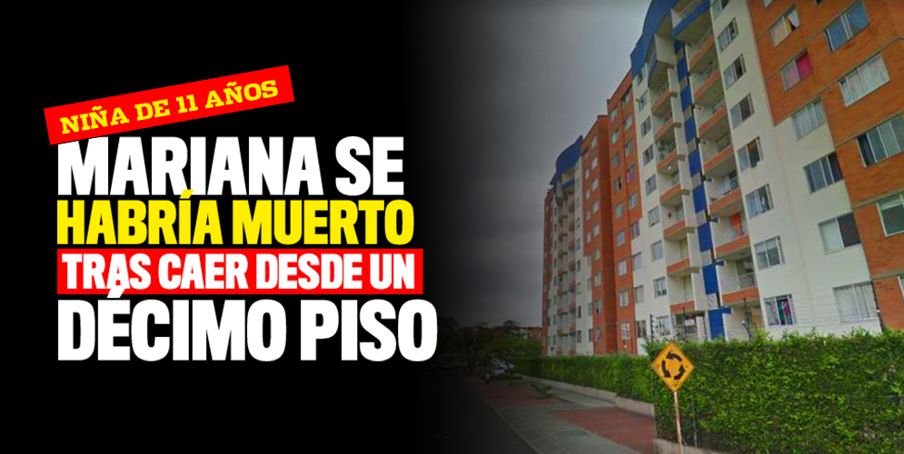 Se mató una niña que se habría lanzado desde un décimo piso en Cali