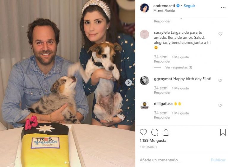 Andrea Noceti publicó que está embarazada en Instagram