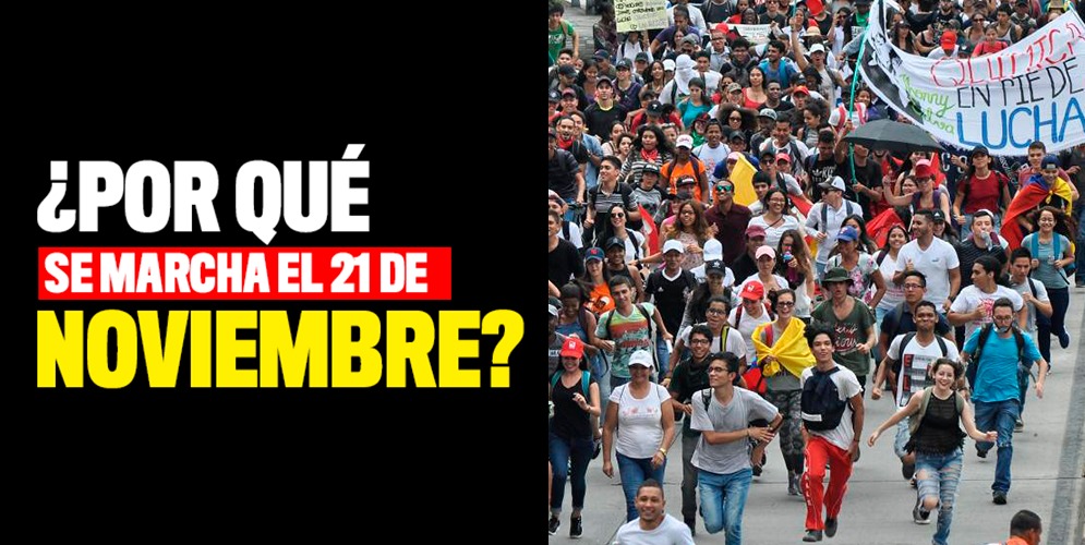 ¿Por qué se marcha este 21 de noviembre?