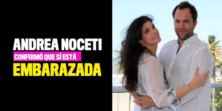 Andrea Noceti publicó que está embarazada en Instagram