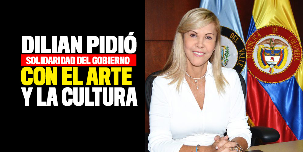 Dilian Francisca Toro le pidió al Gobierno que no olvide el arte y la cultura