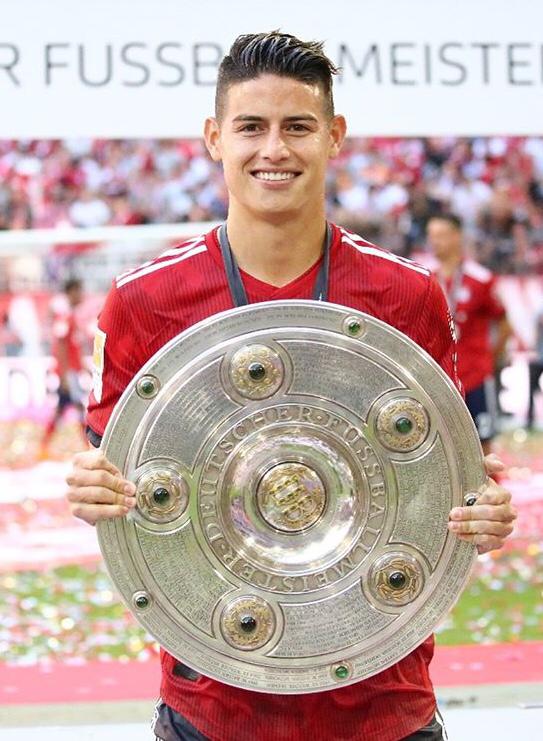 James Rodríguez completó 24 títulos en su carrera