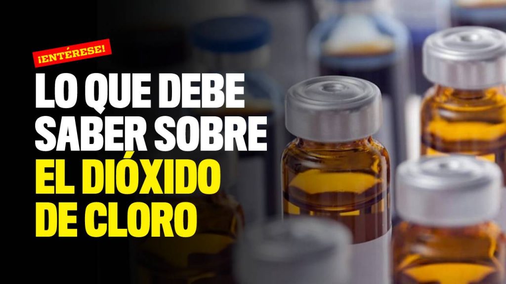 VIDEO: Lo que debe saber sobre el dióxido de cloro