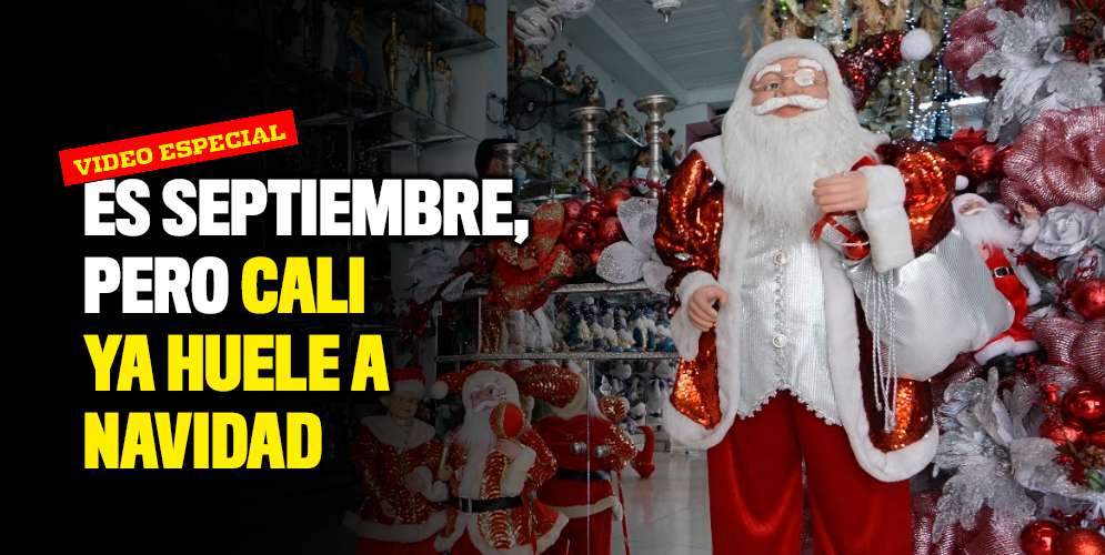Es septiembre, pero Cali ya huele a Navidad, VIDEO