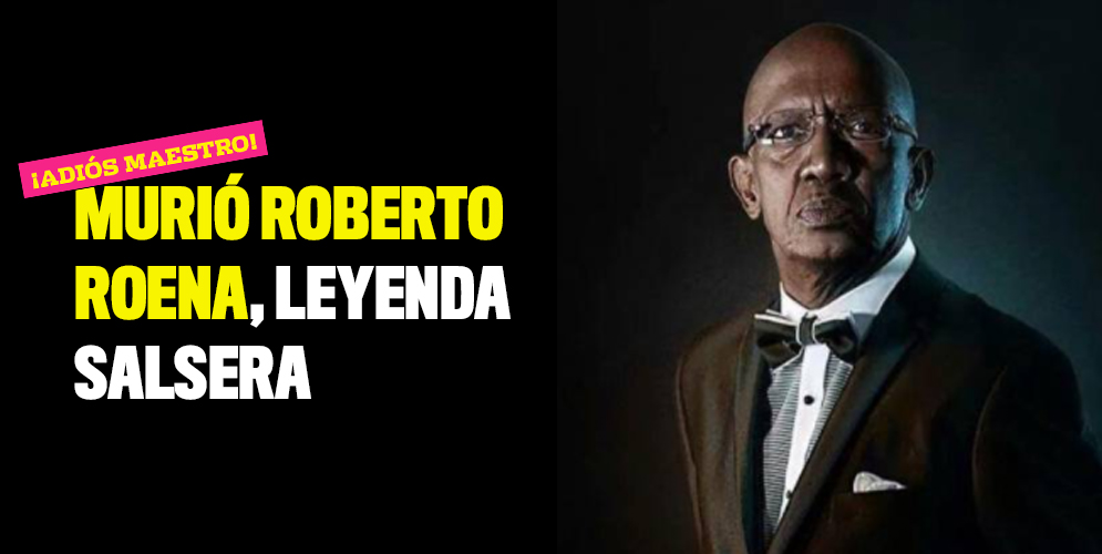 Murió Roberto Roena, leyenda salsera