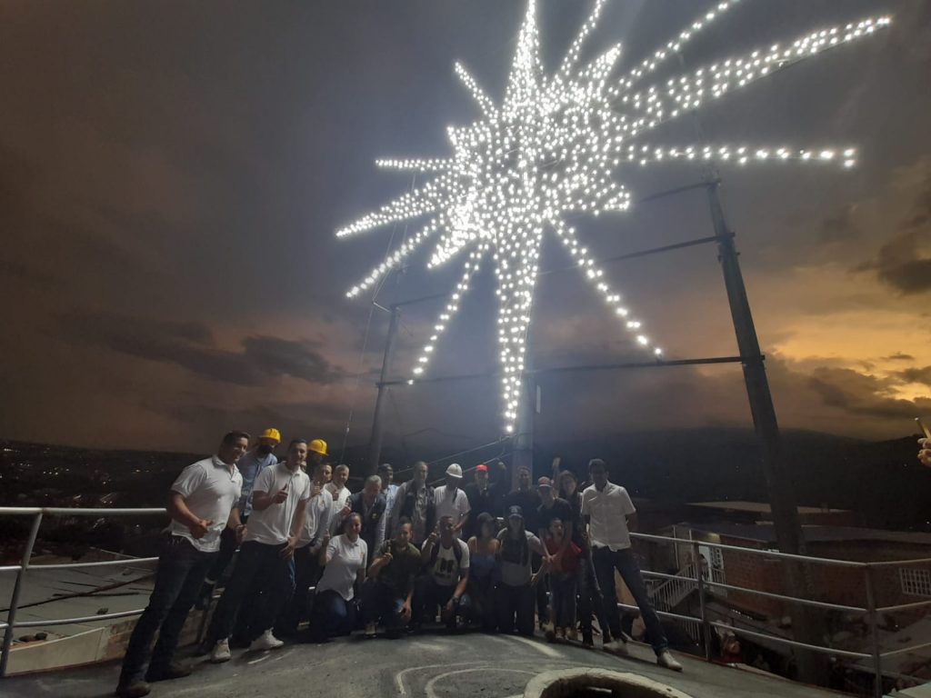 Este viernes se volverá a encender la tradicional estrella de Siloé