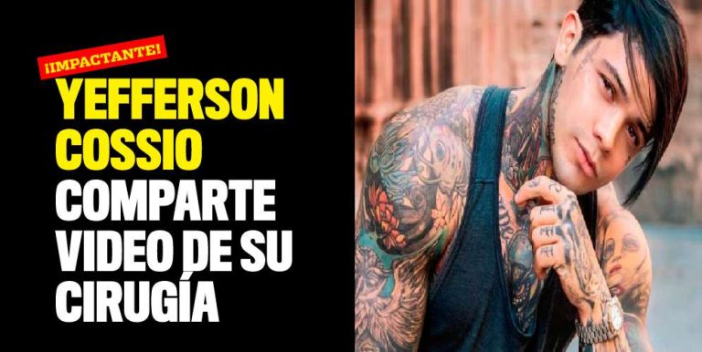 ¡Impactante! Yefferson Cossio comparte video de su cirugía!