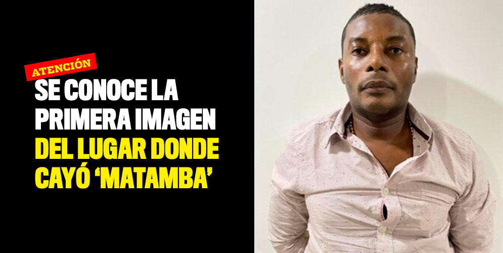 Se conoce la primera imagen del lugar donde cayó 'Matamba'