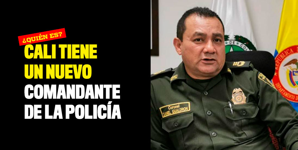 Cali tiene un nuevo comandante de la Policía, ¿quién es?