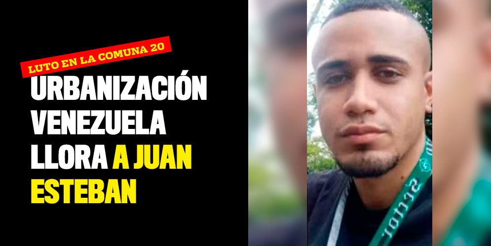 Urbanización Venezuela llora a Juan Esteban - Judiciales
