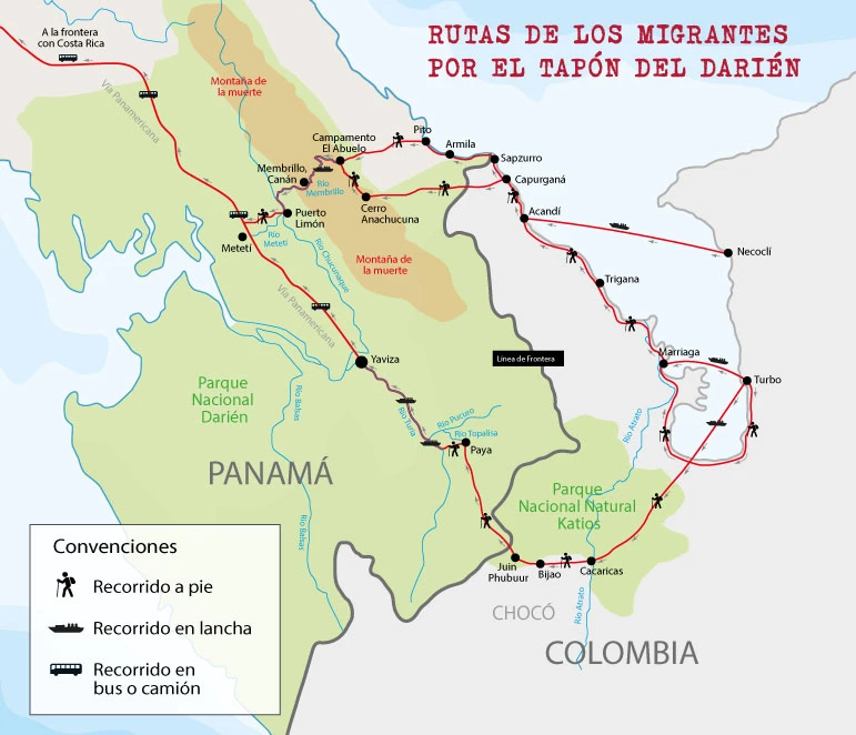 Taponar el Darién: Privilegiar la vida en el paso de la muerte